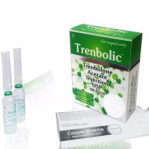 Trenbolic ( Trembolona Acetato ) 100mg / 5ml - Cooper Pharma - Black ...