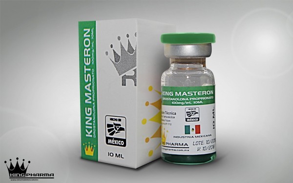 King Masteron 100mg 10ml Drostanolona Propionato - King Pharma - Black ...